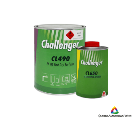 Challenger HS Fast Dry Surfacer 2K Medium Kit 5LT, (4:1). Made By ...