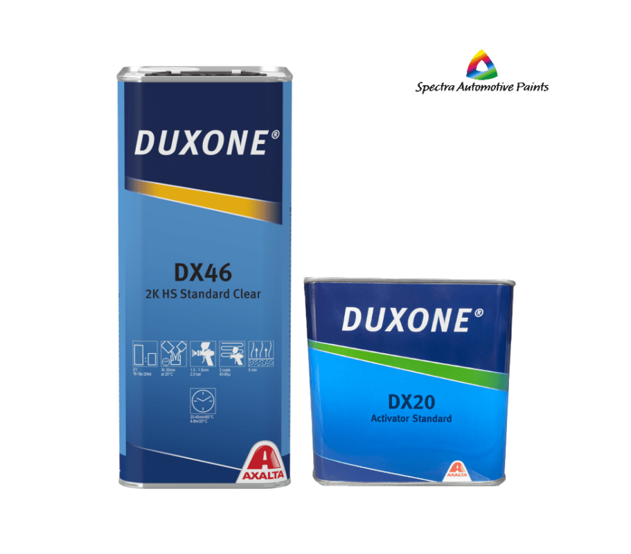 Duxone HS Standard 2K Clear Kit 7.5LT (2:1) DX46 + DX20. Made By Axalta ...