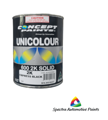 Concept Paints Empress Black 2K SOLID, Direct Gloss. Jet Black 1lt ...