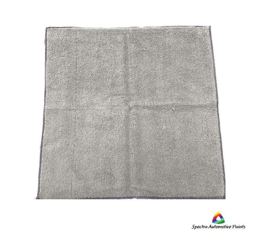 Grey Microfiber Cloth/Towel 41mm X 41mm. Detailing, Cleaning & Washing ...
