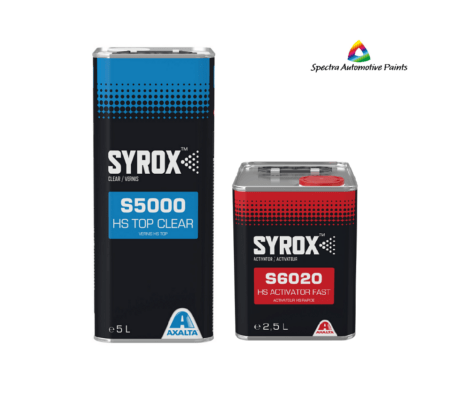 Syrox S5000 HS Top Clear Fast Kit 7.5LT (2:1). Made By Axalta ...