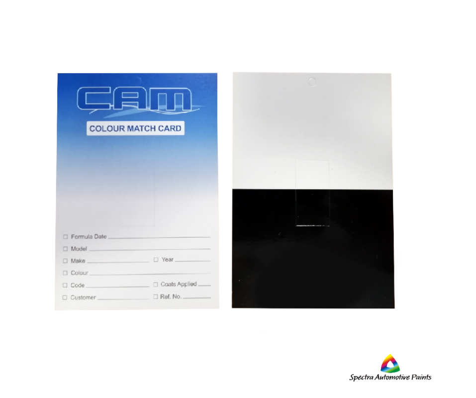 CAM Colour Matching Spray Out Cards. 2 Tone Cardboard, Pack Of 100 ...