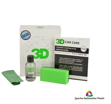 3D Graphene Infused Ceramic Coating Plus, 30ml Kit - Spectra Paints