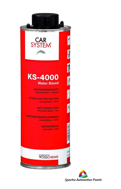 Car System KS-4000 Water Based Stone Chip Protection Black 1lt ...