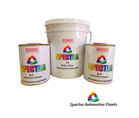 Spectra Satin Clear Kit (2K) 6lt. Ratio 2:1 - Spectra Paints