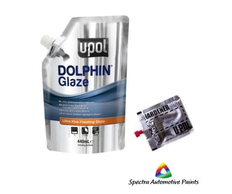 Upol Dolphin Glaze. Premium Self Levelling Finishing Putty. 440ml ...