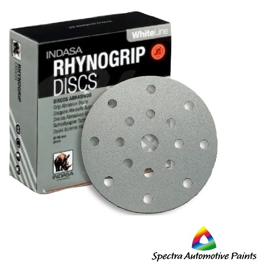 Indasa White Line 6" 150mm Rhynogrip Discs P180. Sanding, Grip System ...