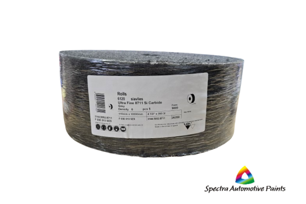 SIA Abrasives Grey Ultra Fine Roll. 10 Metres - Spectra Paints