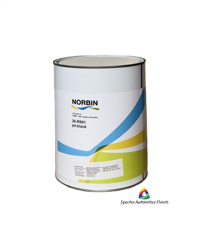 Norbin 2K Jet Black 4lt (2:1). - Spectra Paints