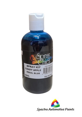 Spray Chief Candy Apple 1x 200ml Bottle. REGAL BLUE. RFU - Spectra Paints
